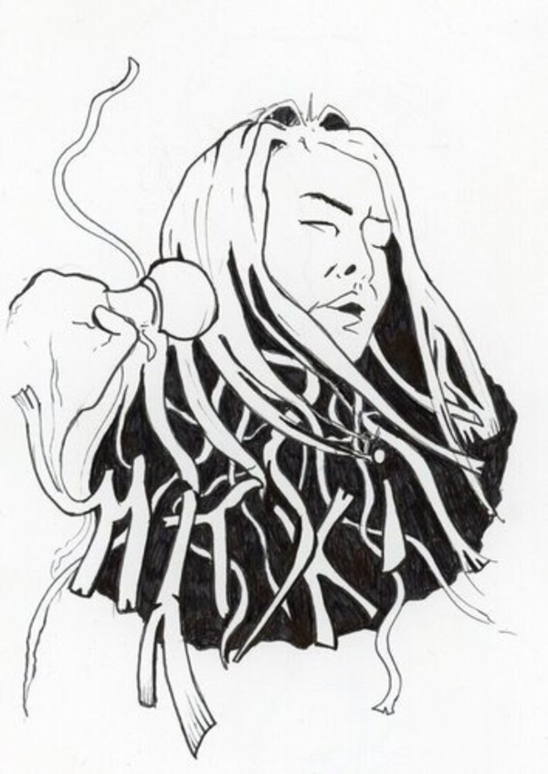 Mitski Poster Printable Art Mitski Merch Original Art Indie Music Fan ...