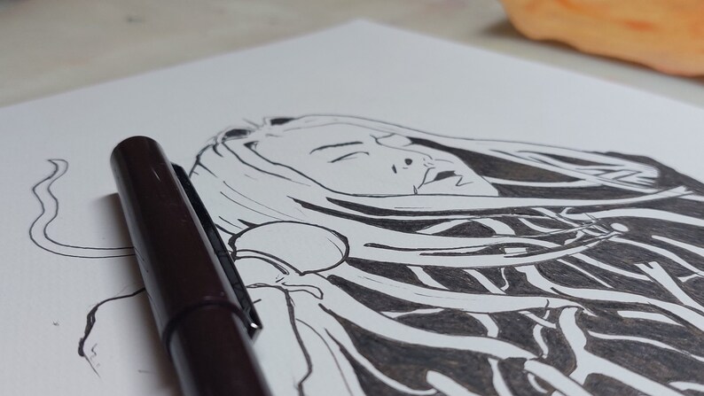 Mitski Poster Printable Art, Mitski Merch, Original Art, Indie Music ...