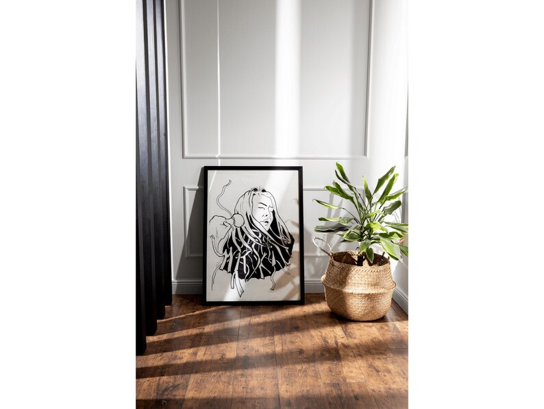 Mitski Poster Printable Art, Mitski Merch, Original Art, Indie Music ...