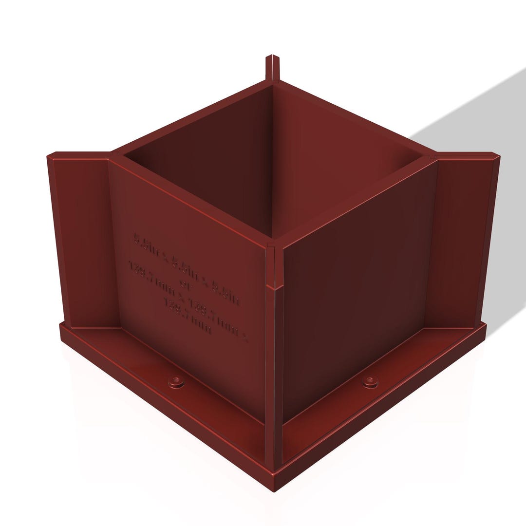 3D Printed Square Mold Housing, 5.5in X 5.5in X 5.5in Reusable Mold ...