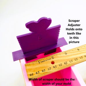 Cowboy Soap Scraper, for Cold Process With Depth Adjuster - Etsy