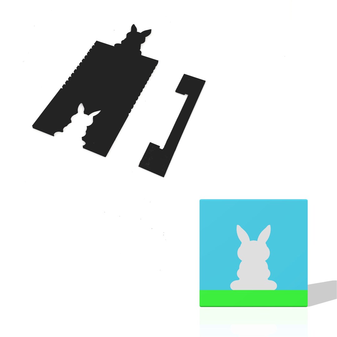 Standing Bunny Soap Scraper Shaping Tool for Cold Process Soap, With ...