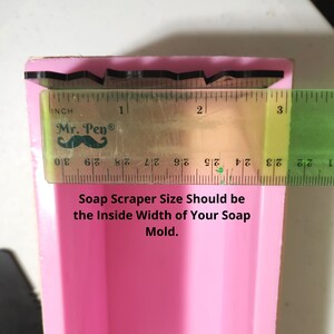 Two Sided Scales Soap Scraper Shaping Tool for Cold Process Soap, and ...