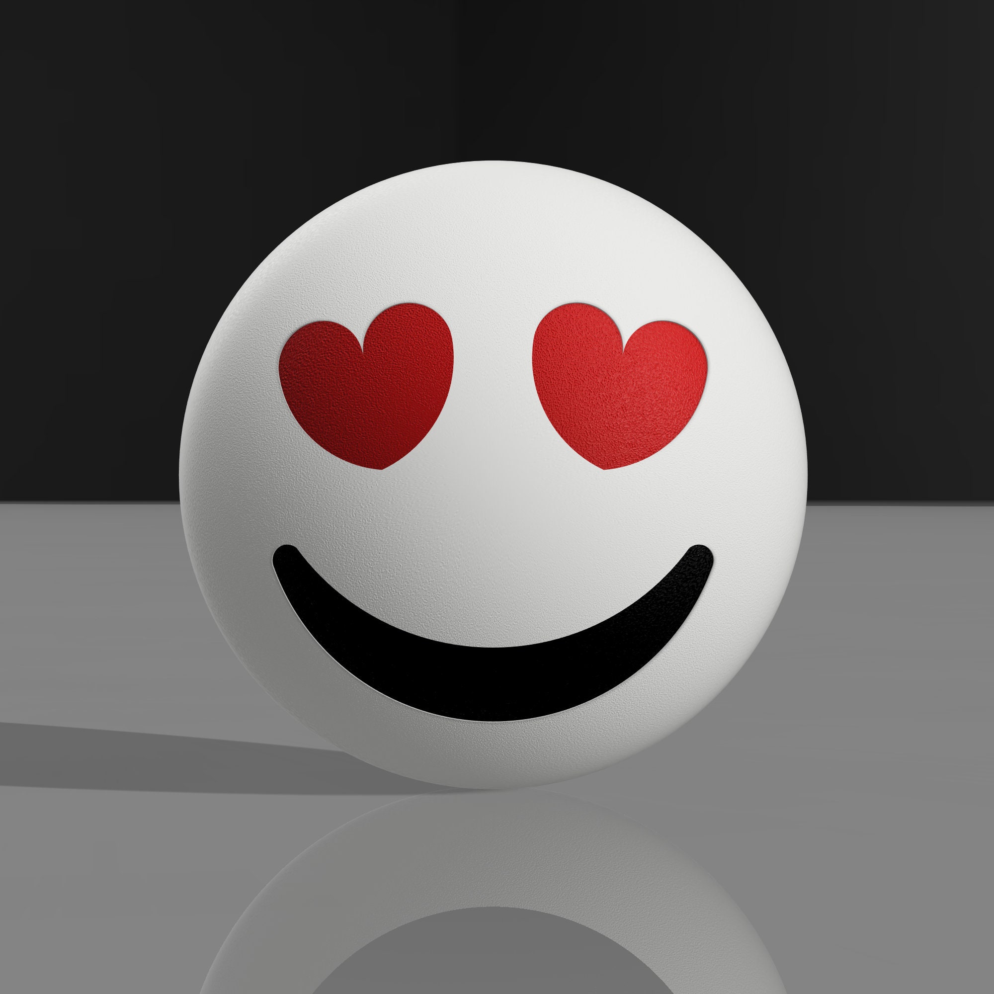 3D Printed 3 Piece 2.5 Round Love Face Bath Bomb Mold - Etsy