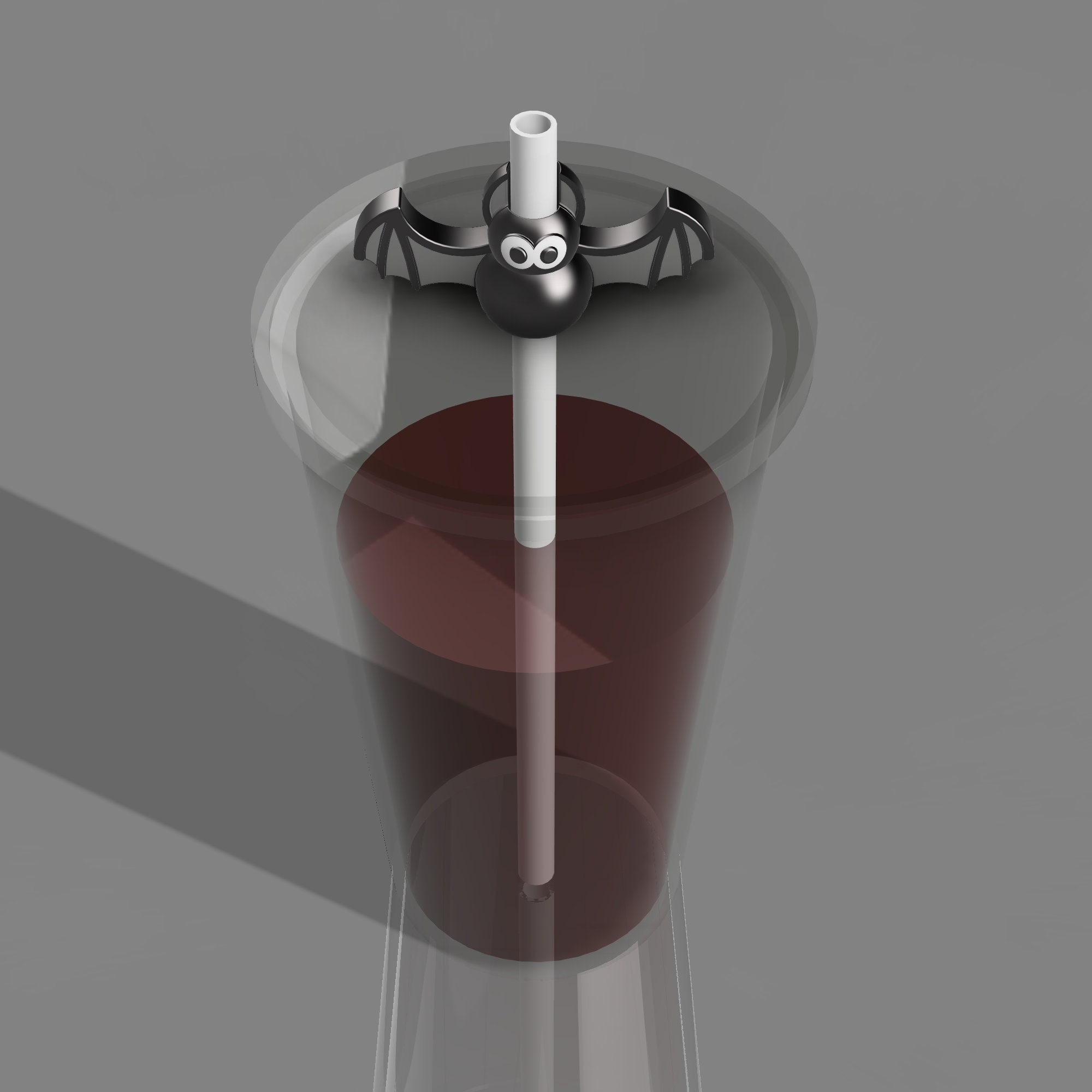 Straw Topper STL Bat Straw Topper STL File for 3D Printer - Etsy