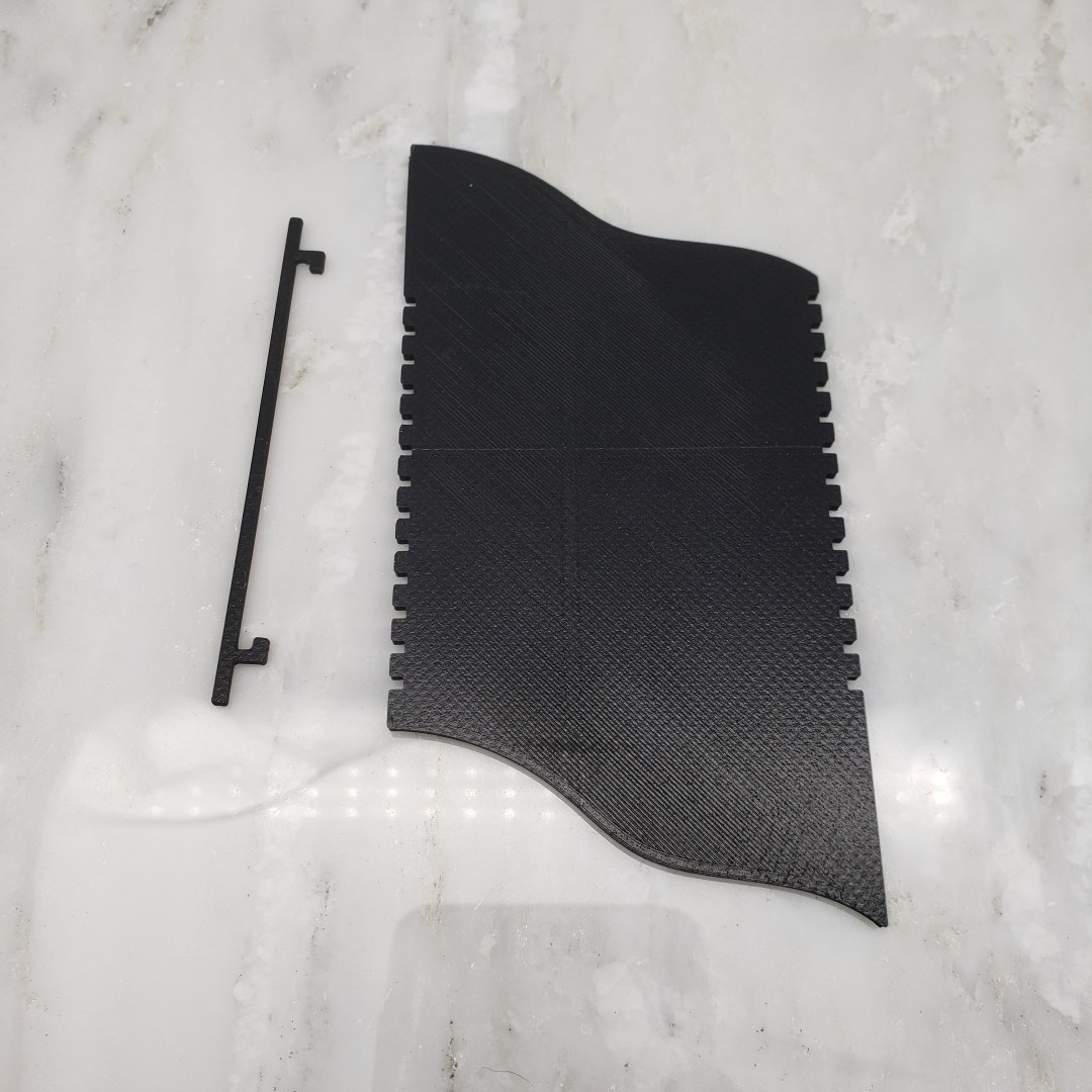 Waves Soap Scraper Shaping Tool for Cold Process Soap, Inverted Shape ...