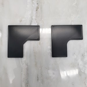 Soap Corner Edge Scraper Strait and Round Edge Soap Scraper for up to 5 ...