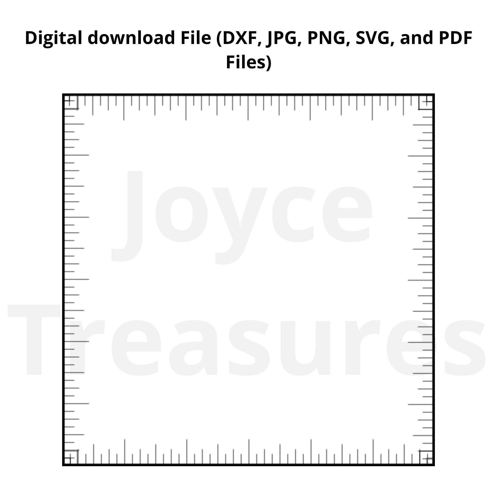 Printable 6 Inch Ruler Actual Size