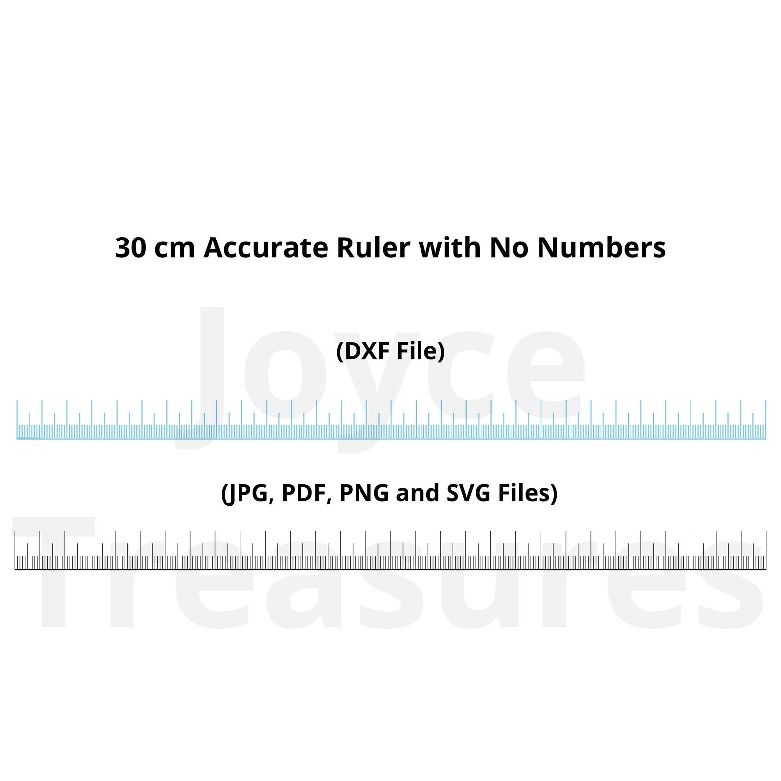 30 Cm Accurate Ruler DXF Jpg Png SVG and PDF Files - Etsy Finland
