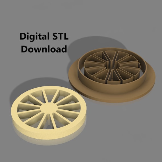 Cookie Cutter STL File Wagon Wheel Cookie Cutter Wagon Wheel | Etsy