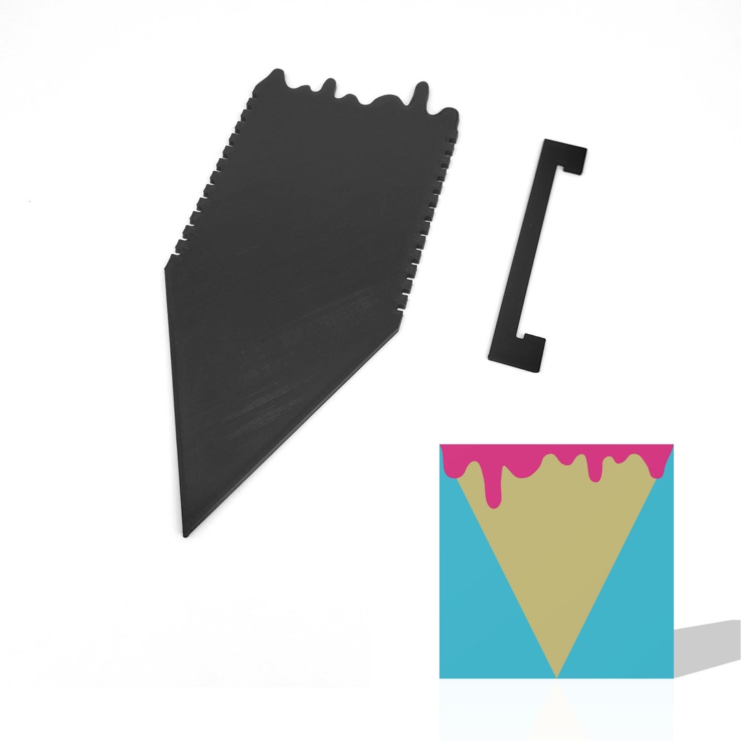 Soap Scraper Two Sided Ice Cream Soap Scraper With Cone Side and Ice ...