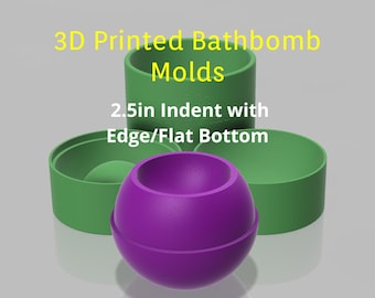 Indent Bath Bomb Mold - Etsy