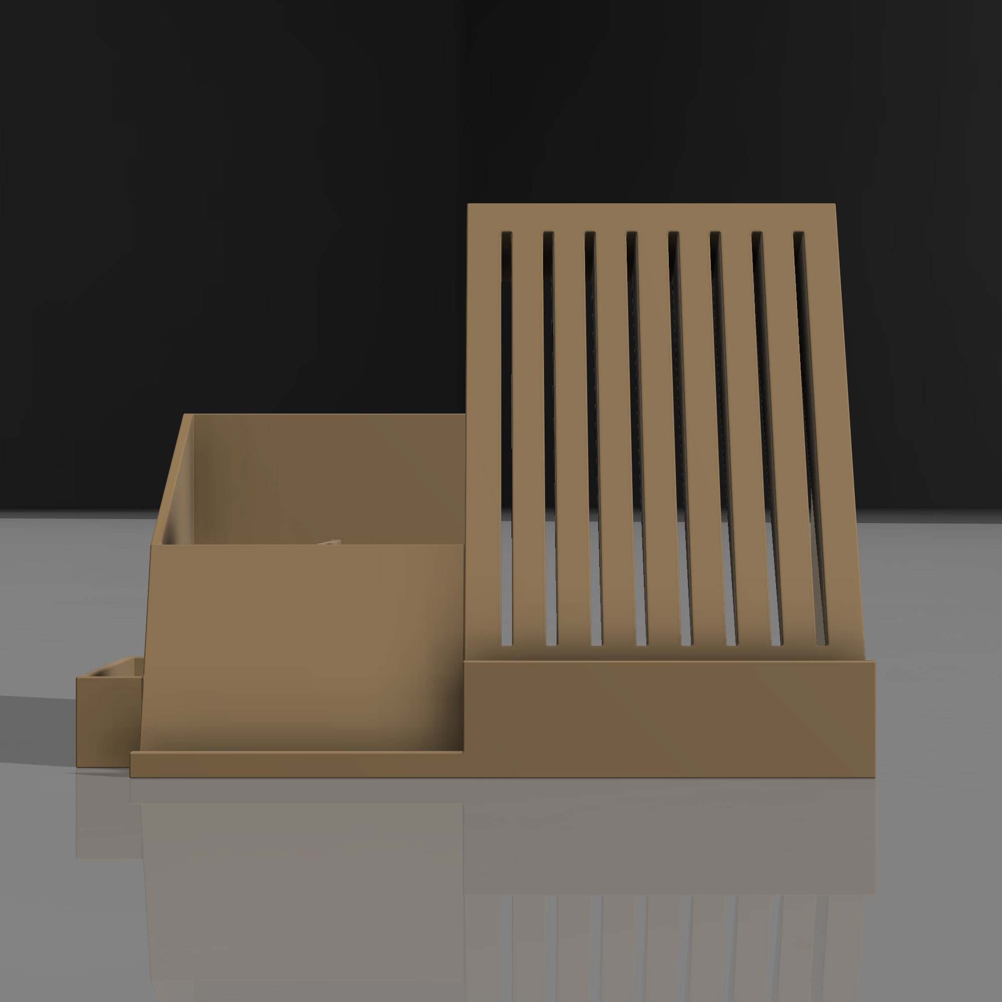 STL File for 3d Printing for Medium Desktop Organizer Display - Etsy