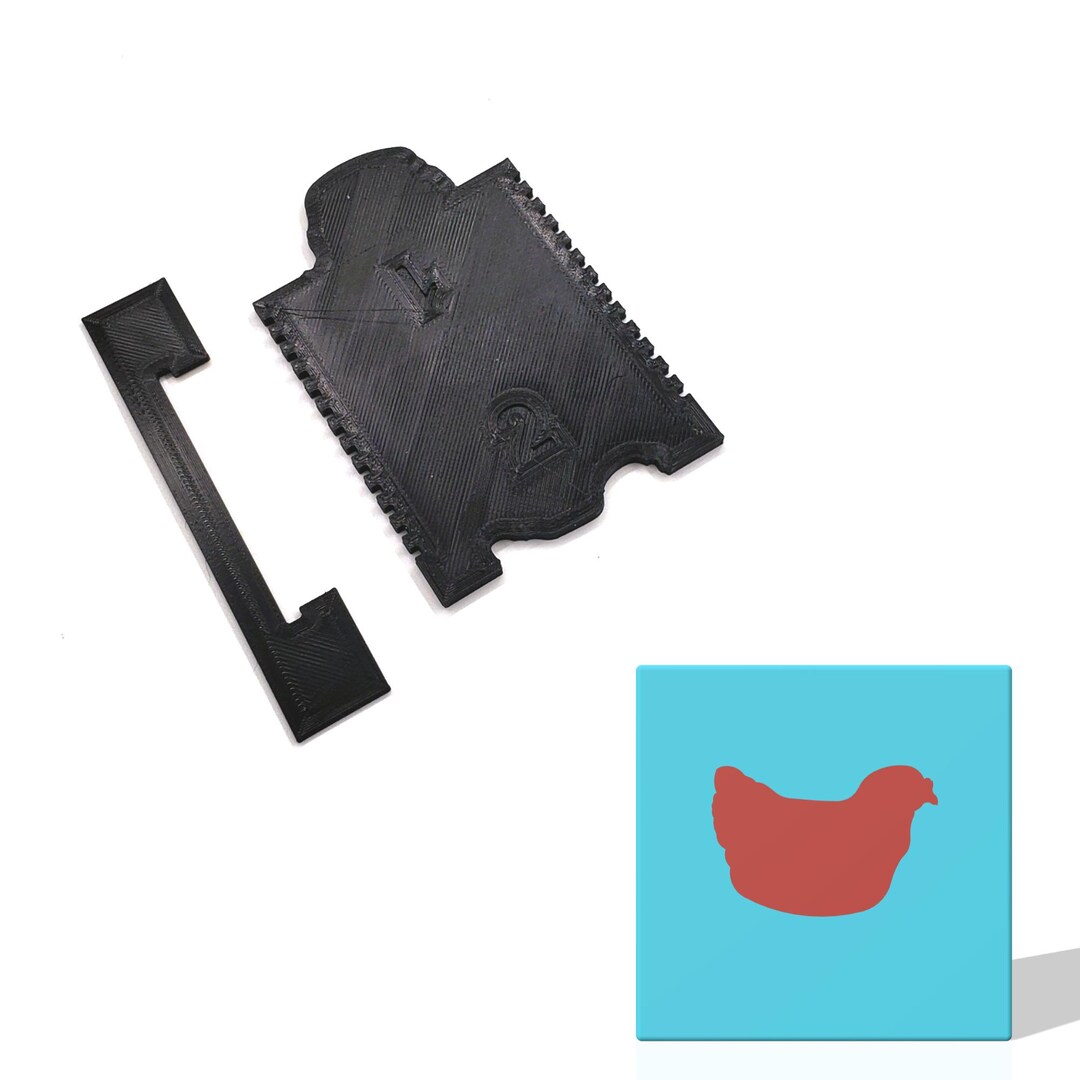 Two Sided Chicken Soap Scraper Shaping Tool for Cold Process Soap W ...