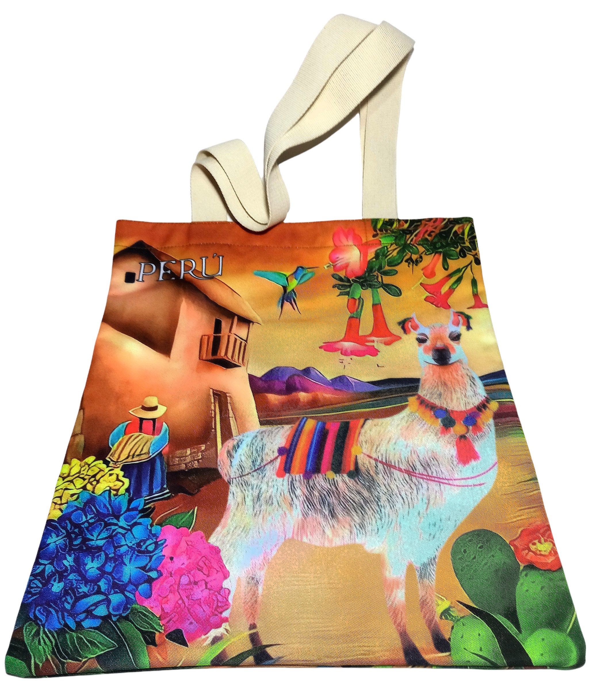 PERUVIAN TOTES BAGS 20” - Bolsos De Hombro De Tela Gruesa Con ...