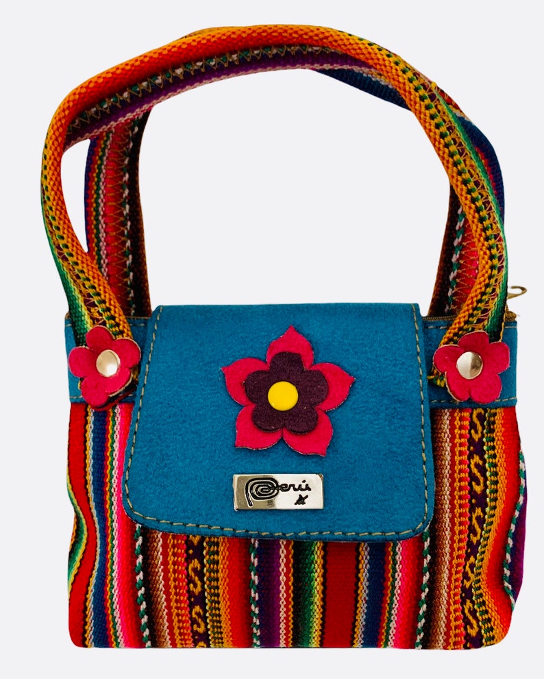 Peruvian Small Girl Purse - Hand Bag - Etsy