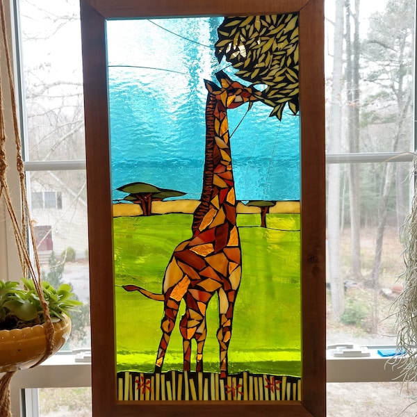Stained Glass Giraffe - Etsy