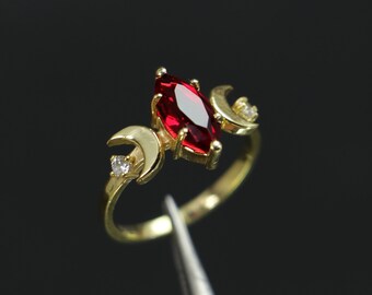 Ruby Moon - Etsy