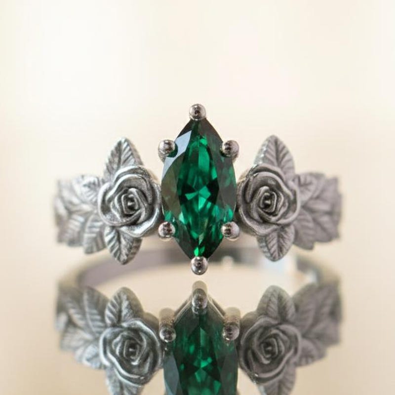 Emerald Elvish Rings - Etsy