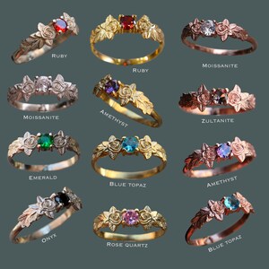 Handmade Design, Ivy Ring for Women, Christmas Gift for Her, Handmade ...