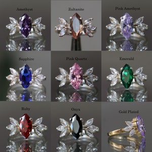 Color Changing Color Changing Stone Wedding Ring, Antique Bridal Ring ...