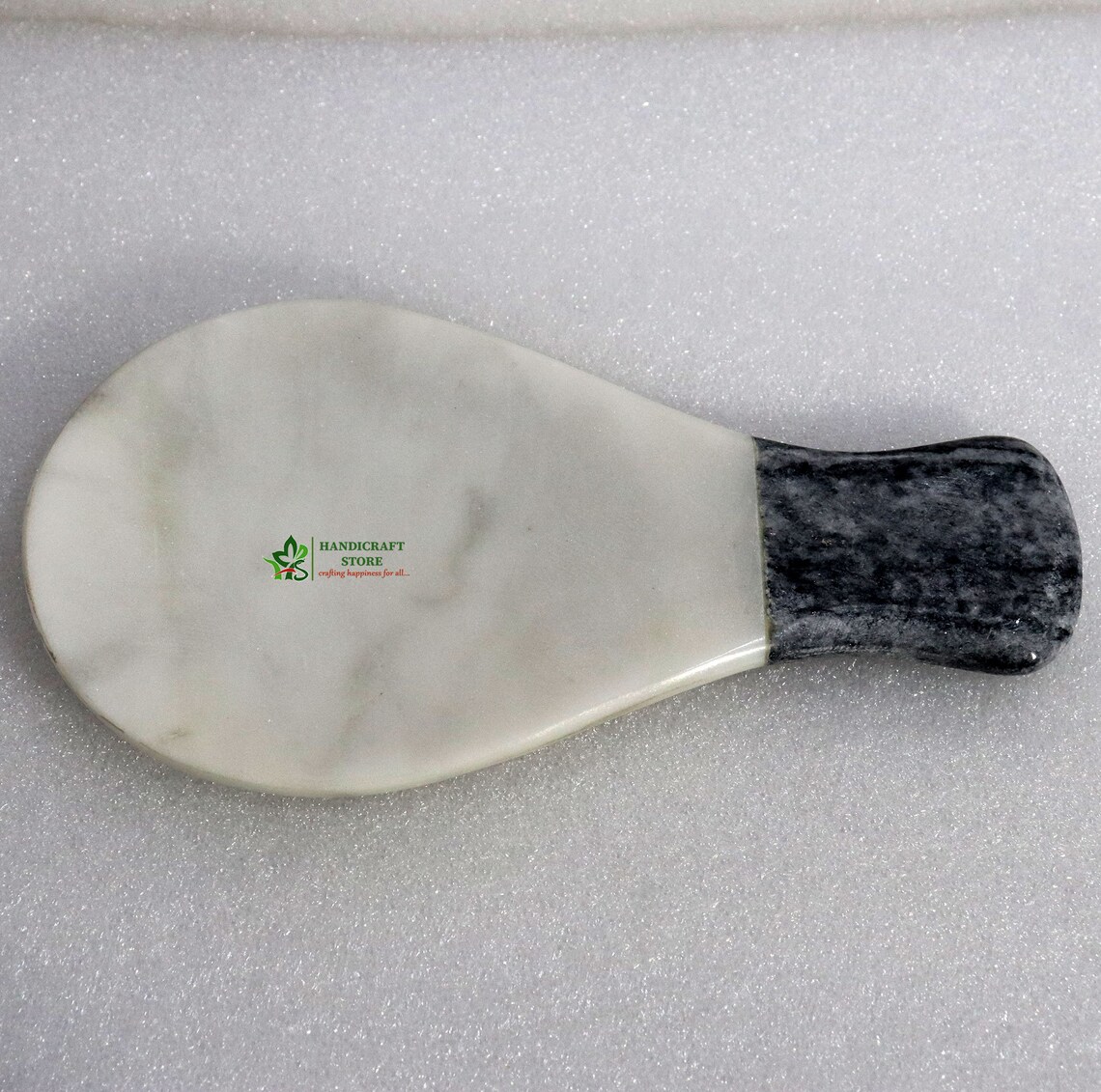 Marble Spoon Holder Marble Spoon Rest in Pink Black & | Etsy