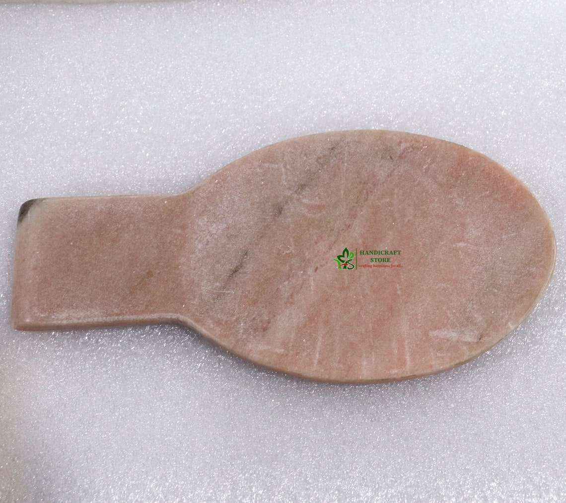 Marble Spoon Holder Marble Spoon Rest in Pink Black & | Etsy