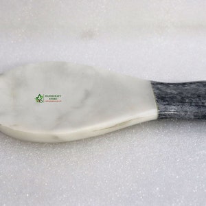 Marble Spoon Holder Marble Spoon Rest in Pink Black & | Etsy