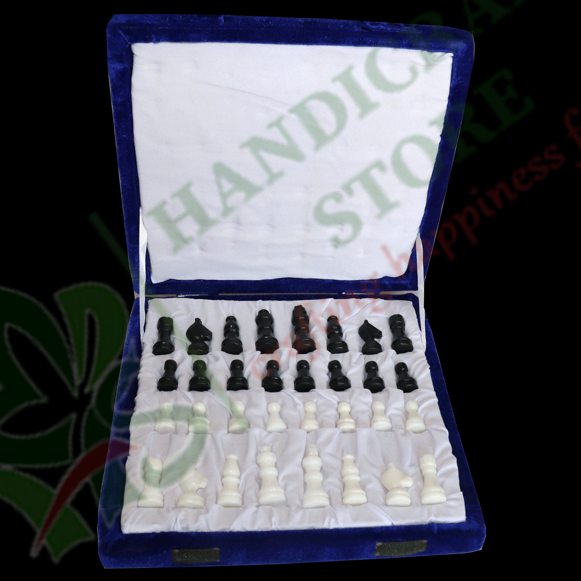 Marble Stone Chess Set Table Game Board Marble Inlay Chess | Etsy