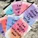 Christian Affirmation Postcards, I AM Christian Cards, Encouragement ...