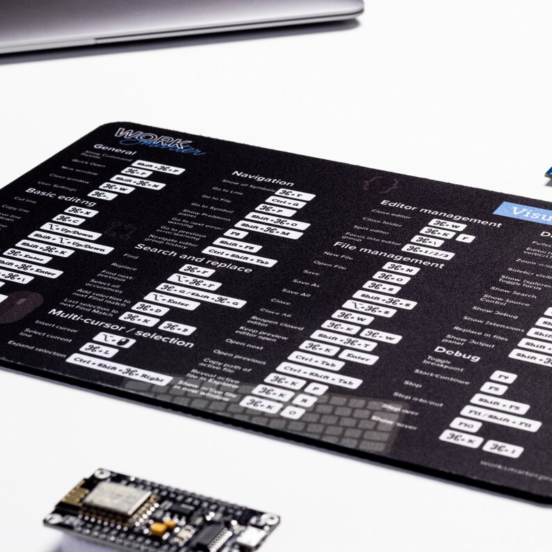 visual-studio-code-shortcut-mousepad-electronics-accessories