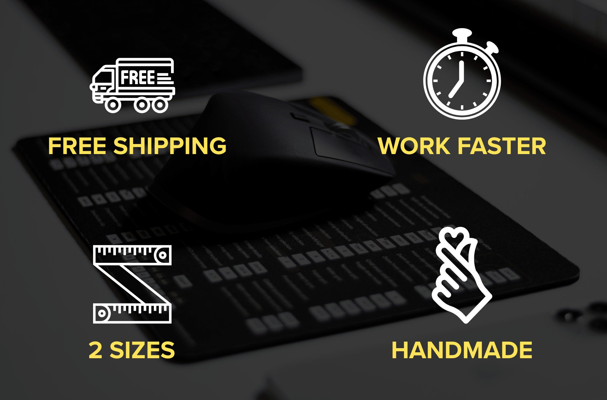 Logic Pro X Shortcut Mousepad - Etsy