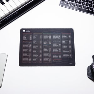 Logic Pro X Shortcut Mousepad for Apple Mac - Etsy