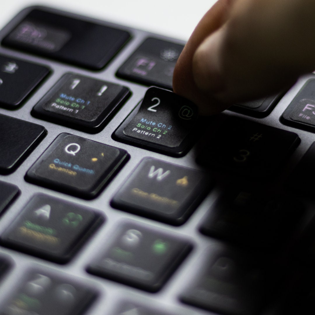 DAW Shortcut Keyboard Stickers for FL Studio, Ableton, Pro Tools and ...