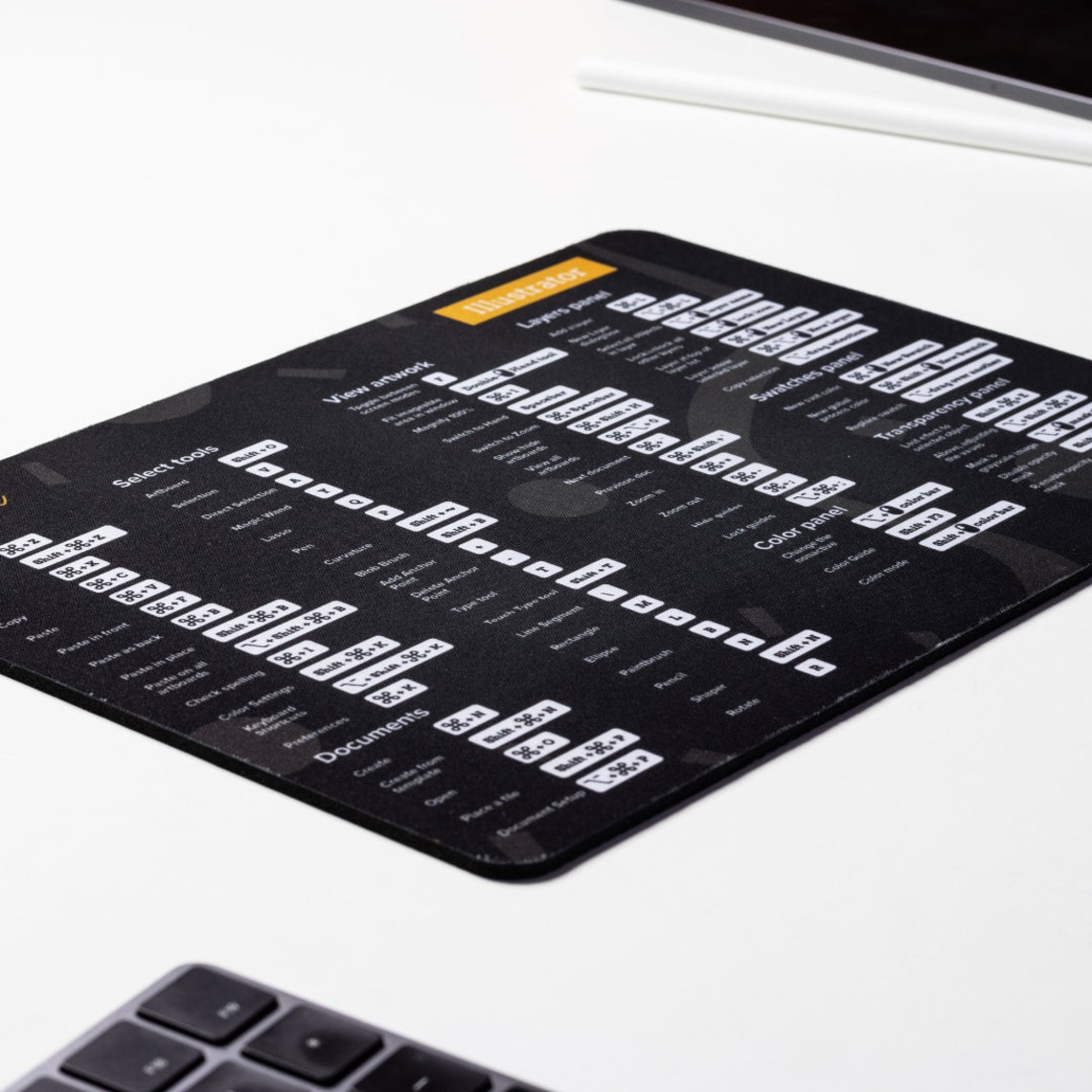Adobe Illustrator Shortcut Mousepad | Etsy