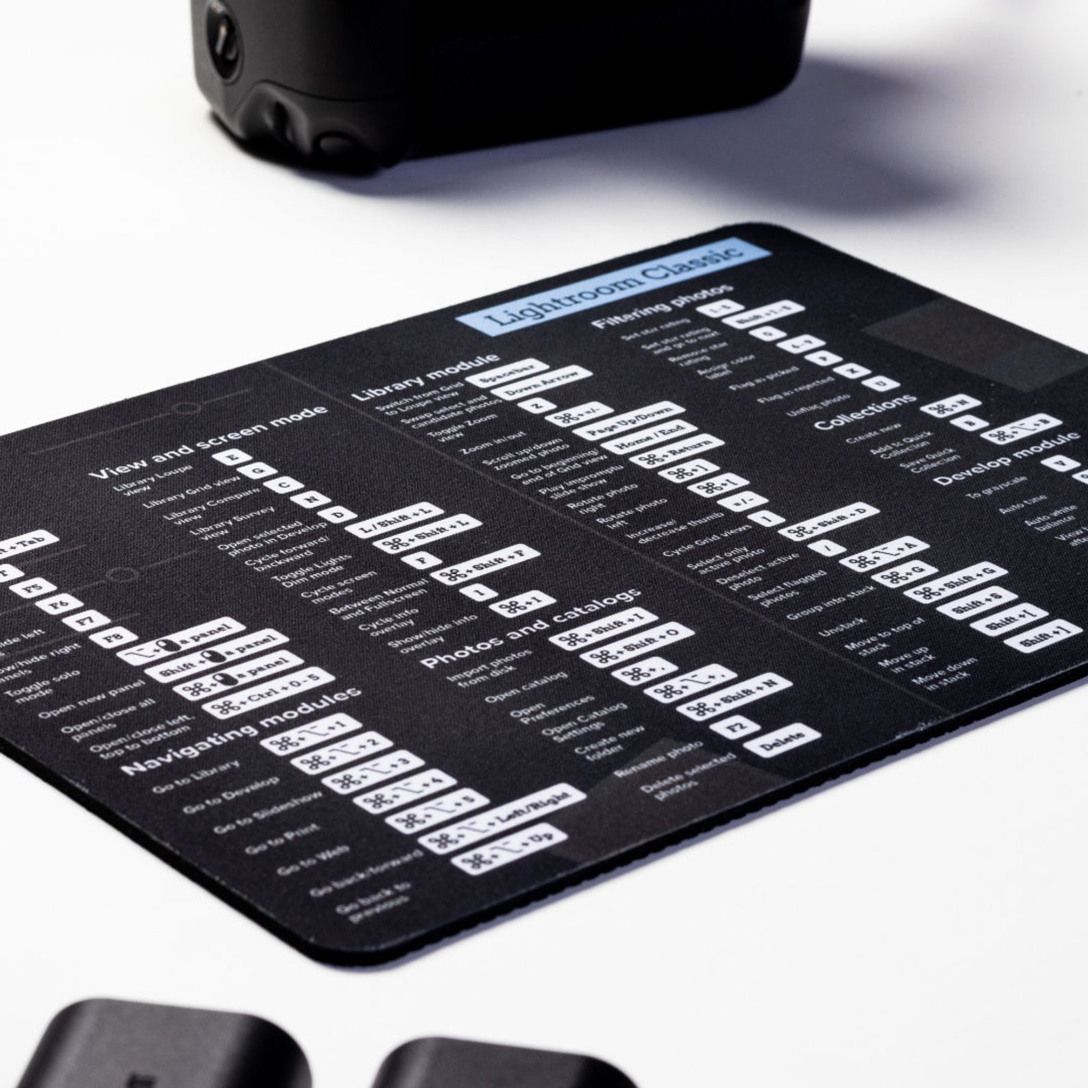 Adobe Lightroom Shortcut Mousepad - Etsy