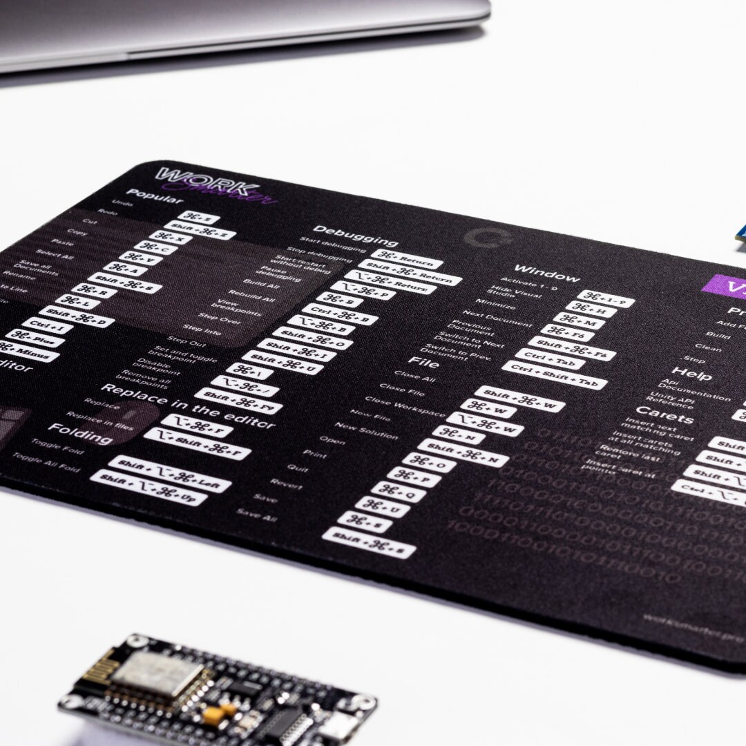 Visual Studio Shortcut Mousepad - Etsy