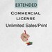One (1) Basic Commercial Use License / Include With One Colorfulpt ...