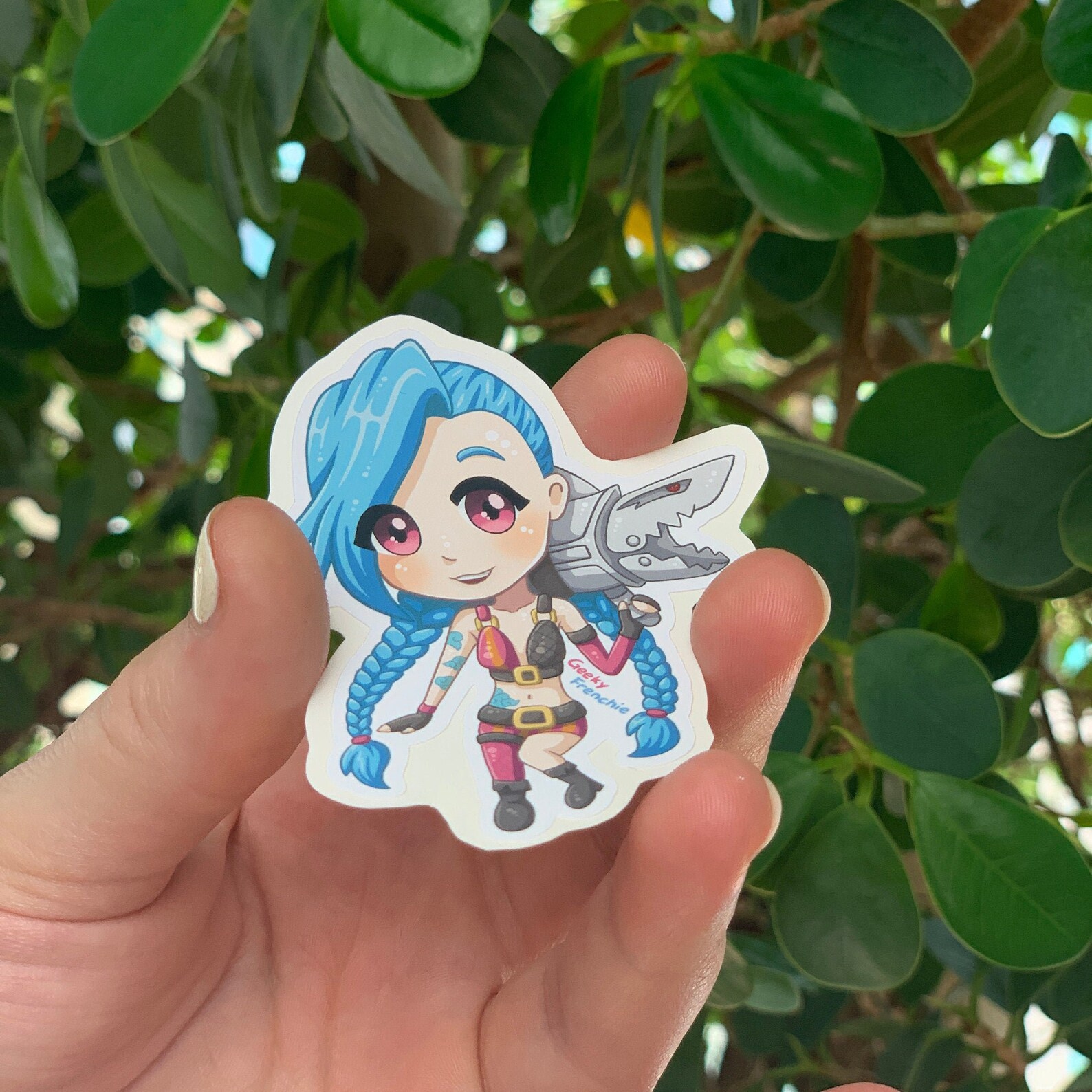 Jinx League of Legends Vinyl Sticker | Etsy