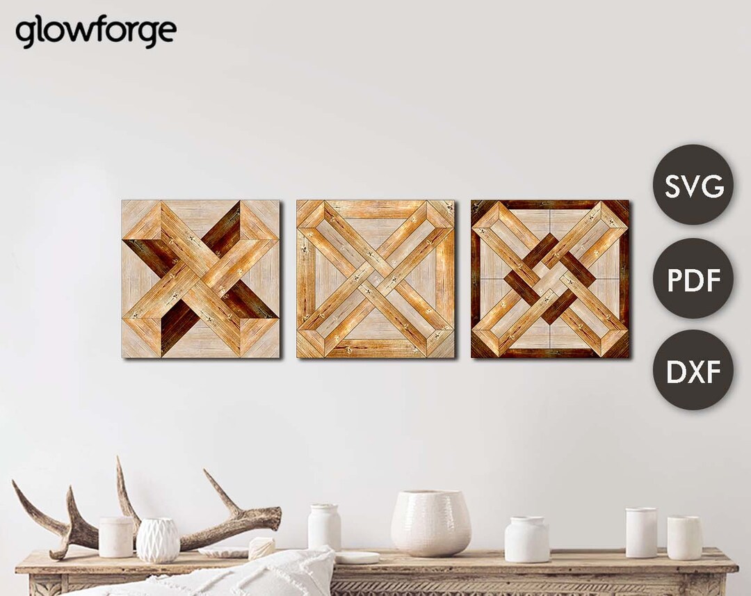 Barn Quilt SVG , Cut File , Wooden Wall Art , Home Decor , Svg - Dxf ...