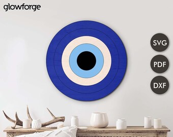 Laser Cut Evil Eye - Etsy