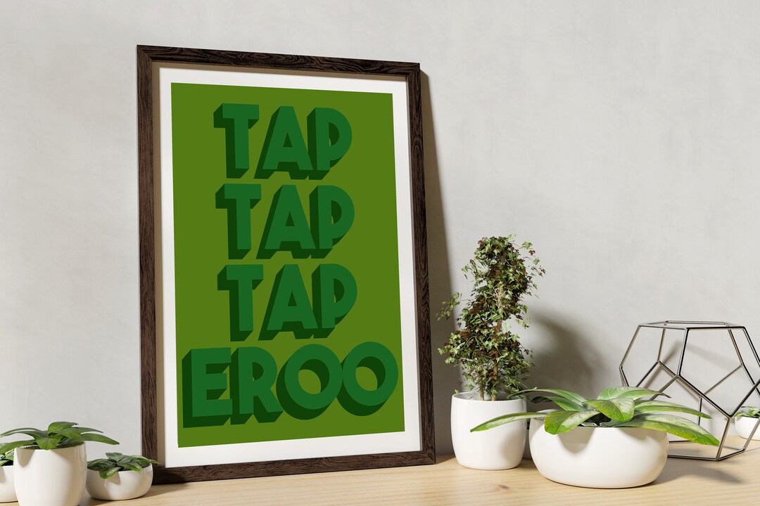 Tap Tap Taperoo, Happy Gilmore Movie Quote. - Etsy