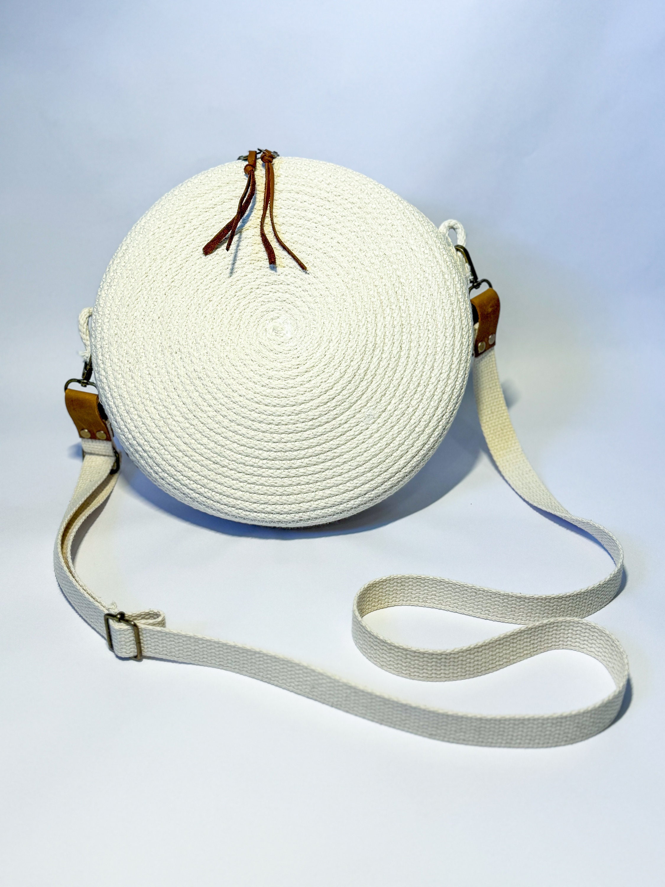 Round Bag, Crossbody Tote, Circle Bag, Circle Tote, Shoulder Bags ...