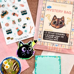 Mystery Surprise Pack Random Stickers, Sticky Notes, Keychains, Magnets ...