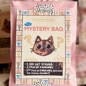 Mystery Surprise Pack Random Stickers, Sticky Notes, Keychains, Magnets ...