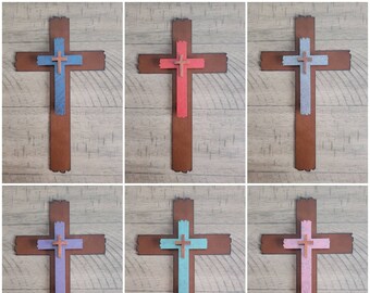 Beaded Cross Wall Art | Etsy