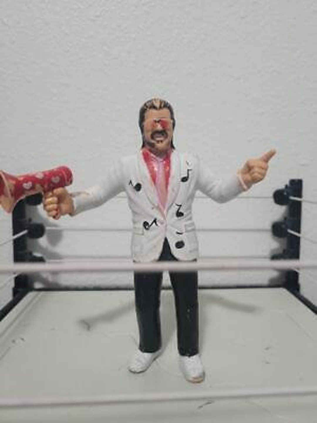 1986 LJN WWF / WWE Jimmy Hart Hearts on Megaphone Wrestling - Etsy
