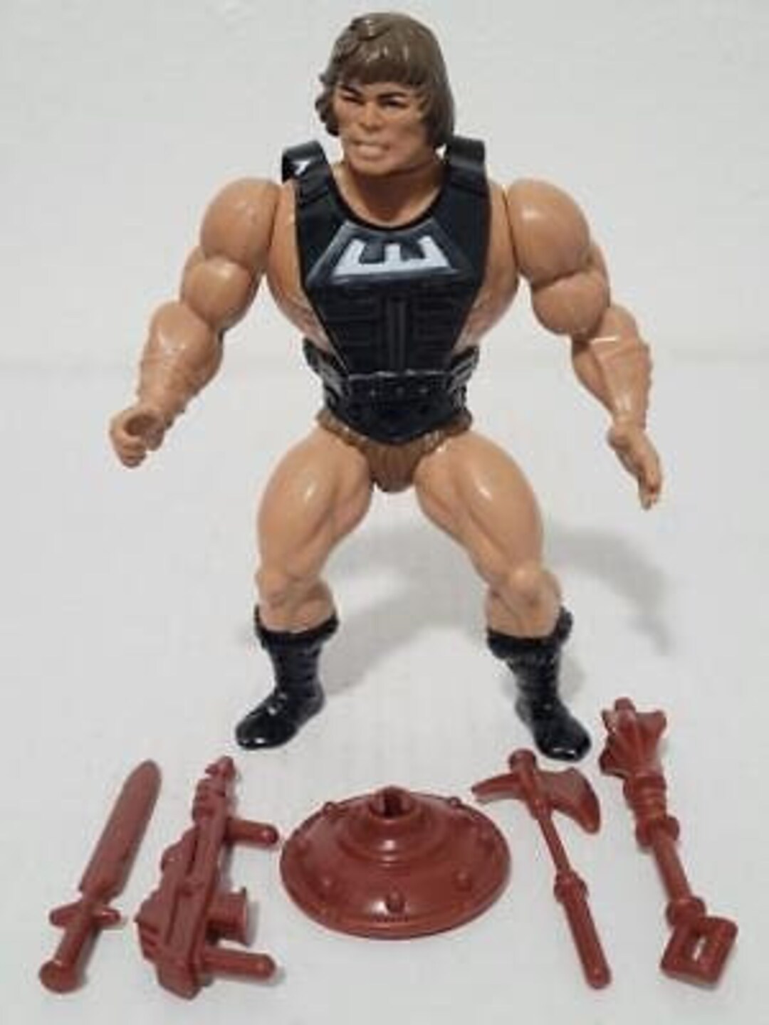1981 He-man MOTU Original Wonder Bread / Wun-dar / Savage He-man Figure ...