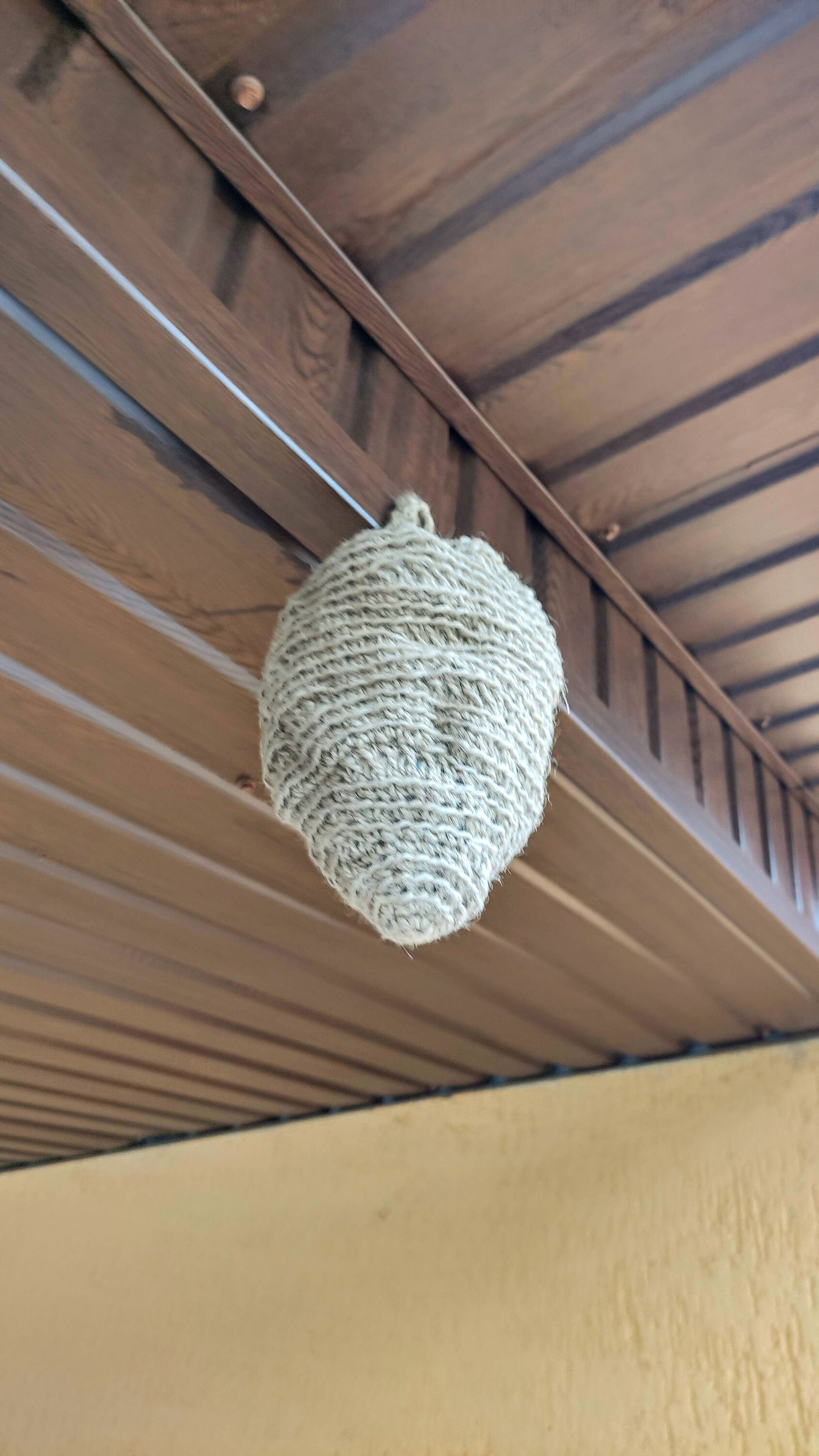 Crochet Wasp Nest Non Toxic Bee Controol Eco Hornet - Etsy