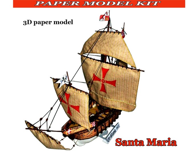 Paper Model Warships Papercraft 3d Ship Model Kit Battleship Paper Ship ...